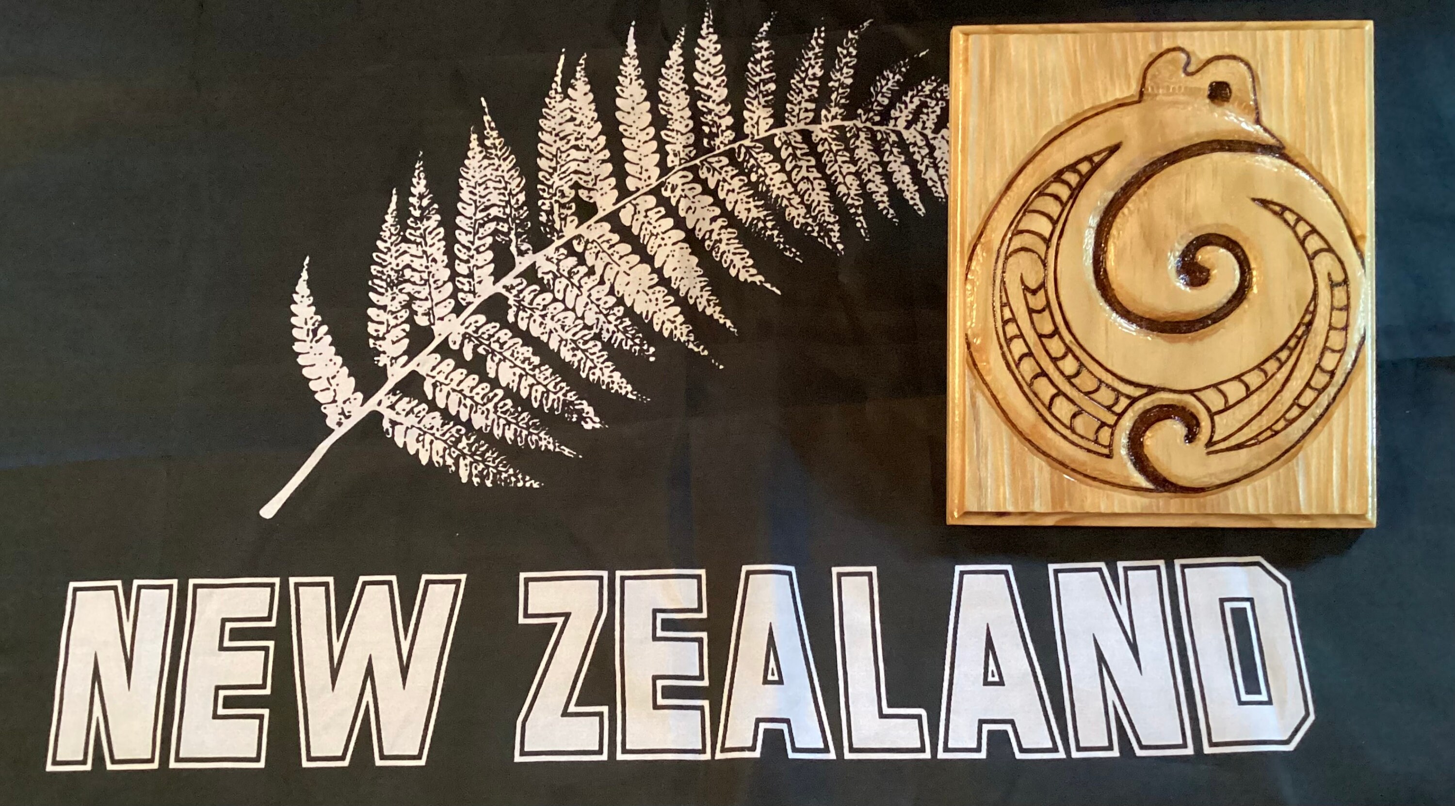 Māori Art Symbolic Māori Carving Pyrography Contemporary Māori Koru ...