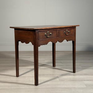 Small Georgian Oak Lowboy C.1780 - Etsy UK
