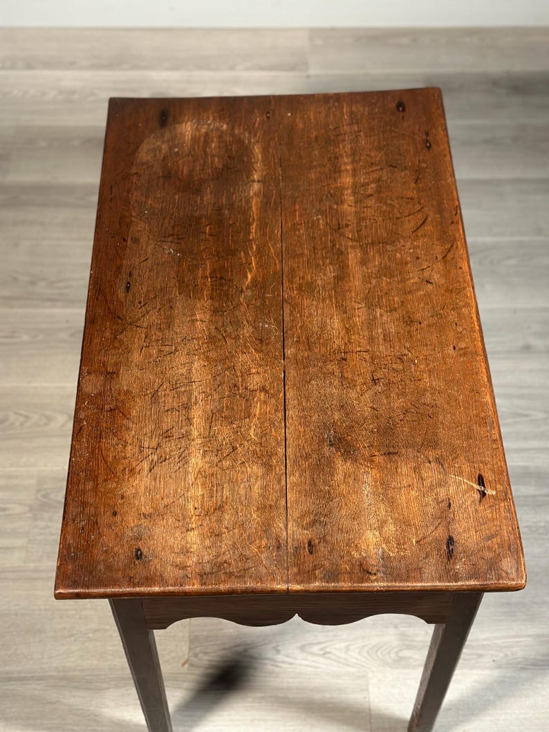 Small Georgian Oak Lowboy C.1780 - Etsy UK