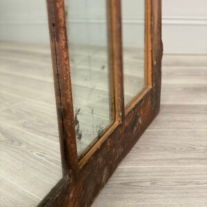 Large Antique Cast Iron Mirror - Etsy UK