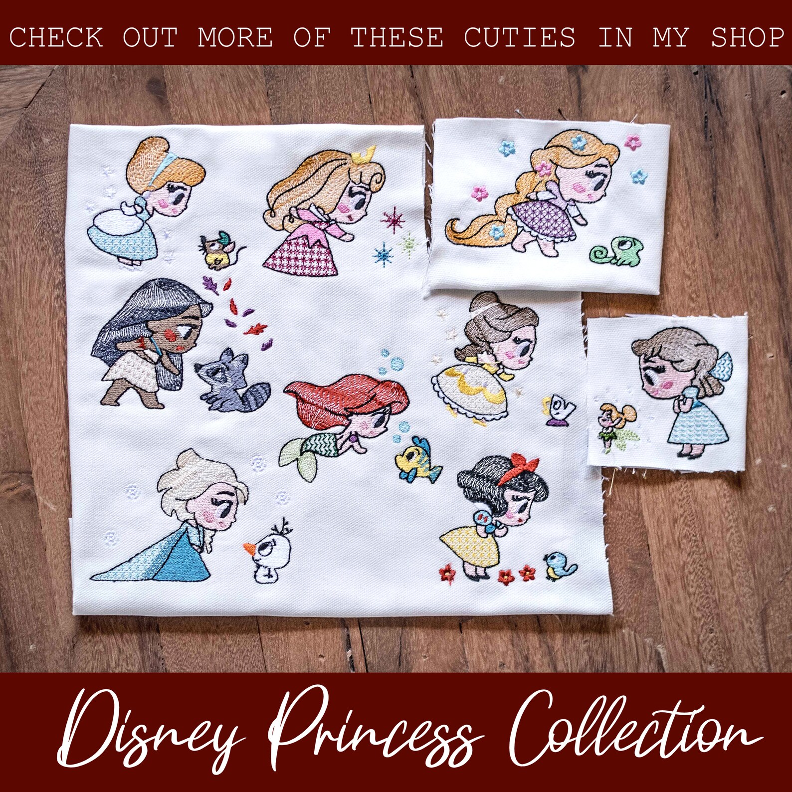 Cinderella Princess Machine Embroidery Design - Etsy