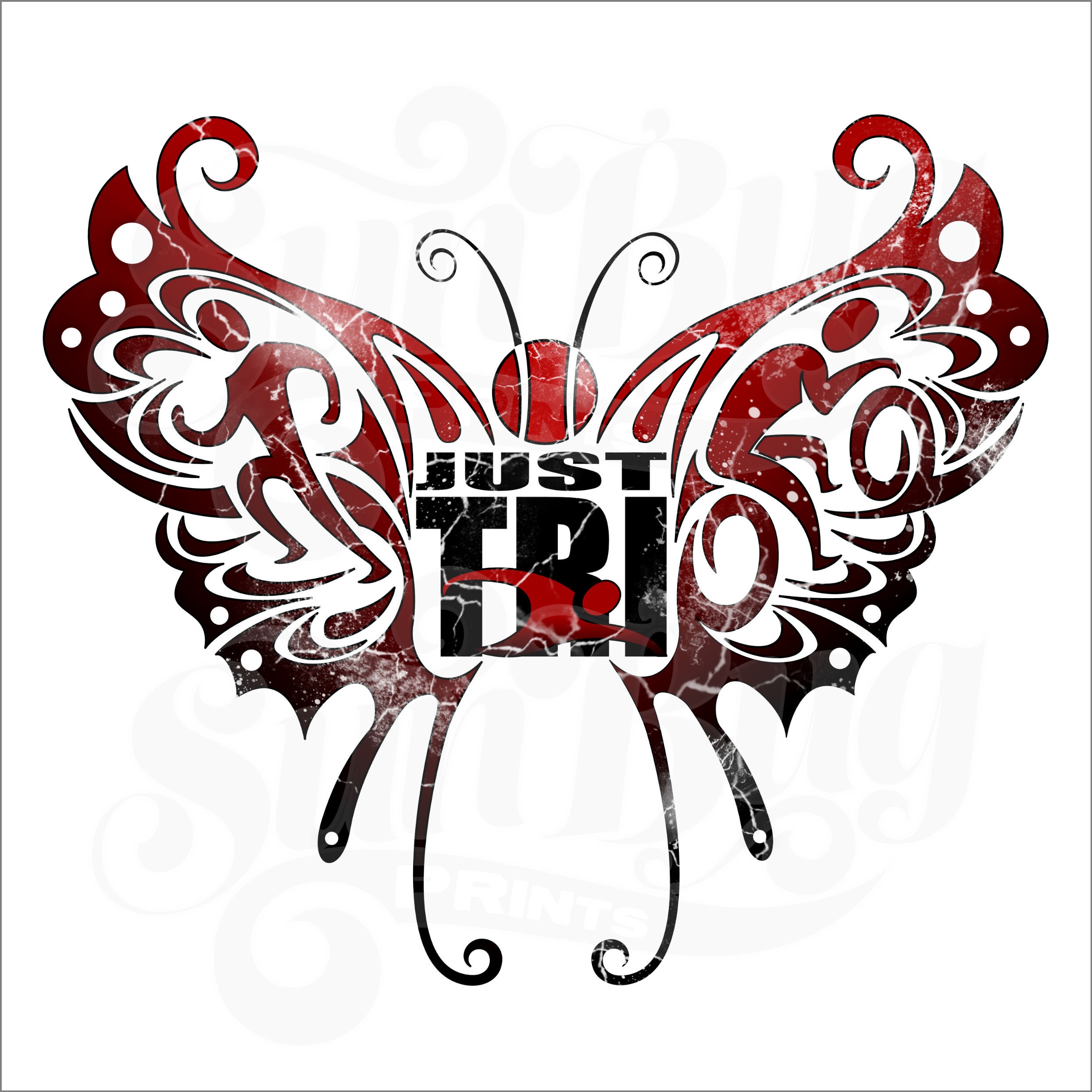 Just Tri Art Print | Etsy