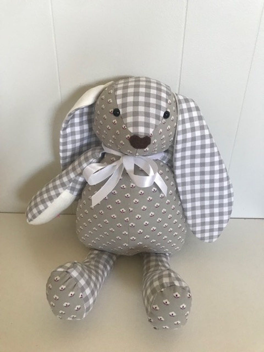 16 Inch Handmade Cloth Rabbit - Etsy
