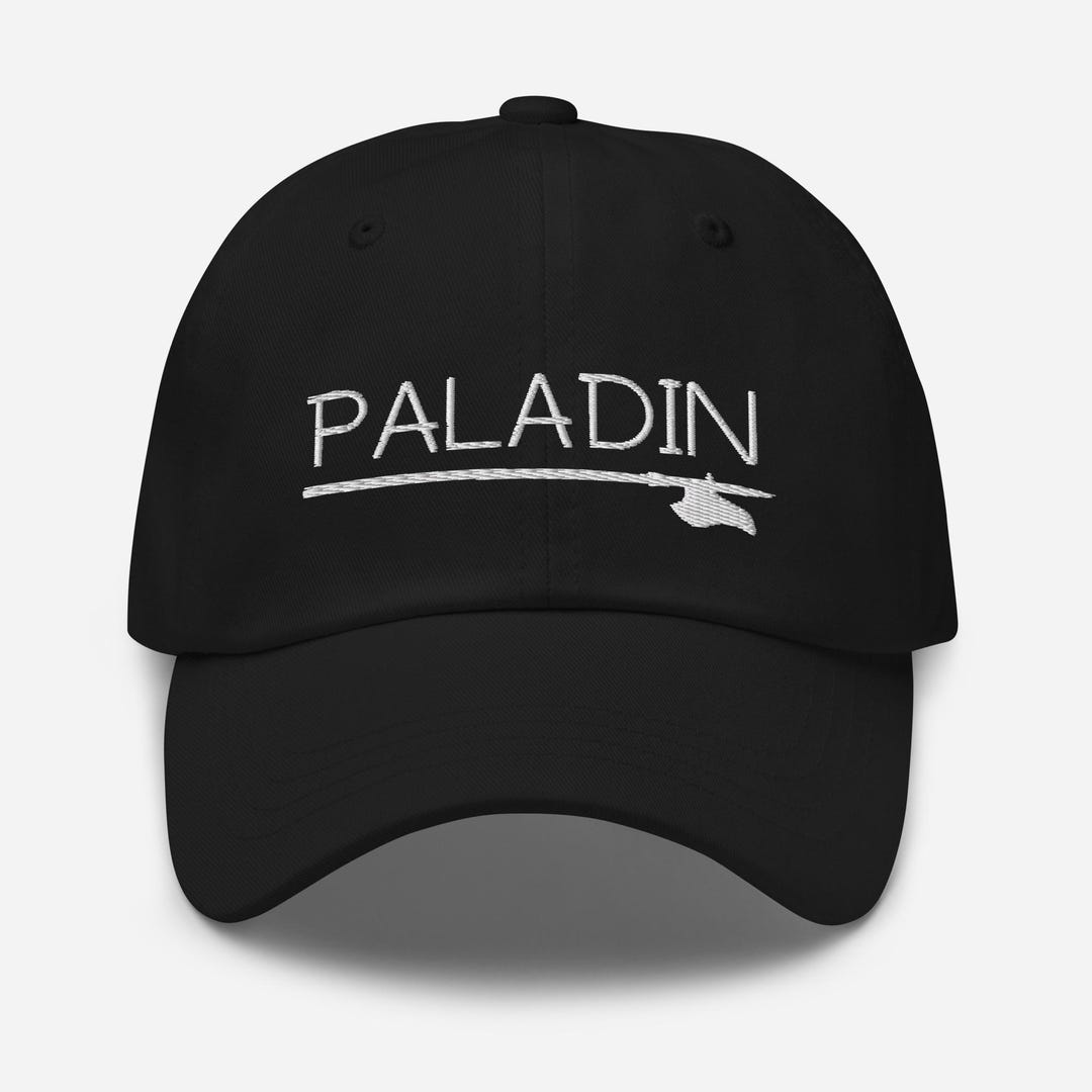 Paladin Dad Hat, Made to Order, Dnd Hat, D&D Hat, Baseball Cap, Paladin ...
