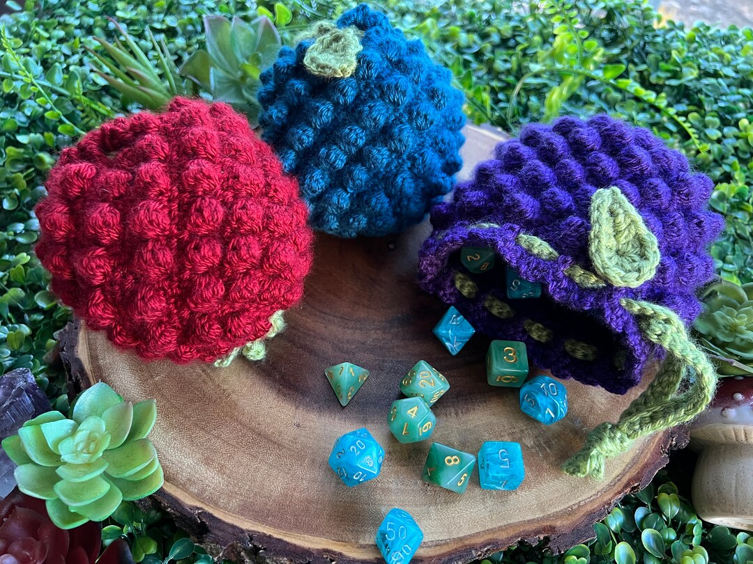 Goodberry Dice Bag, Made to Order, Druid Dice Bag, Dnd Dice Bag ...