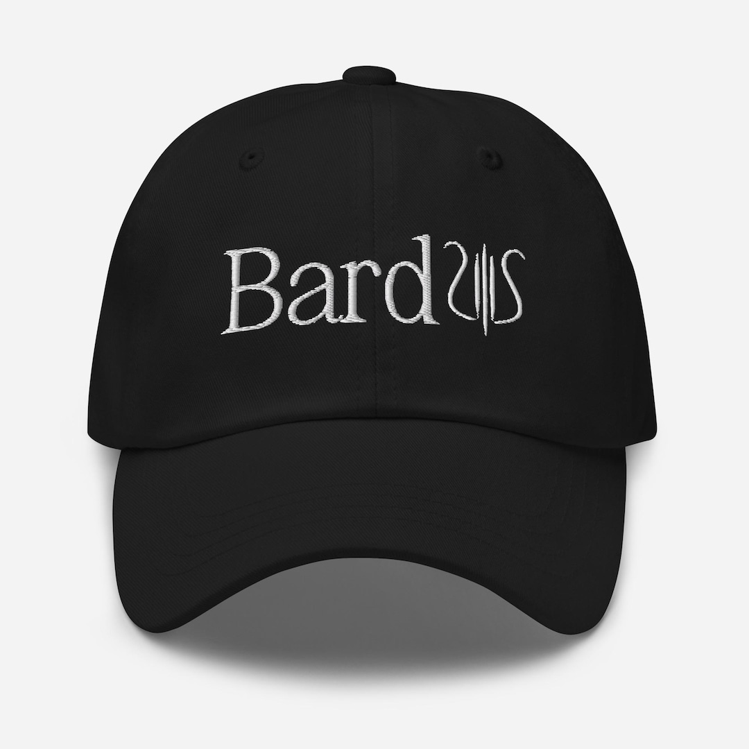 Bard Dad Hat, Made to Order, Dnd Hat, D&D Hat, Baseball Cap, Bard Hat ...