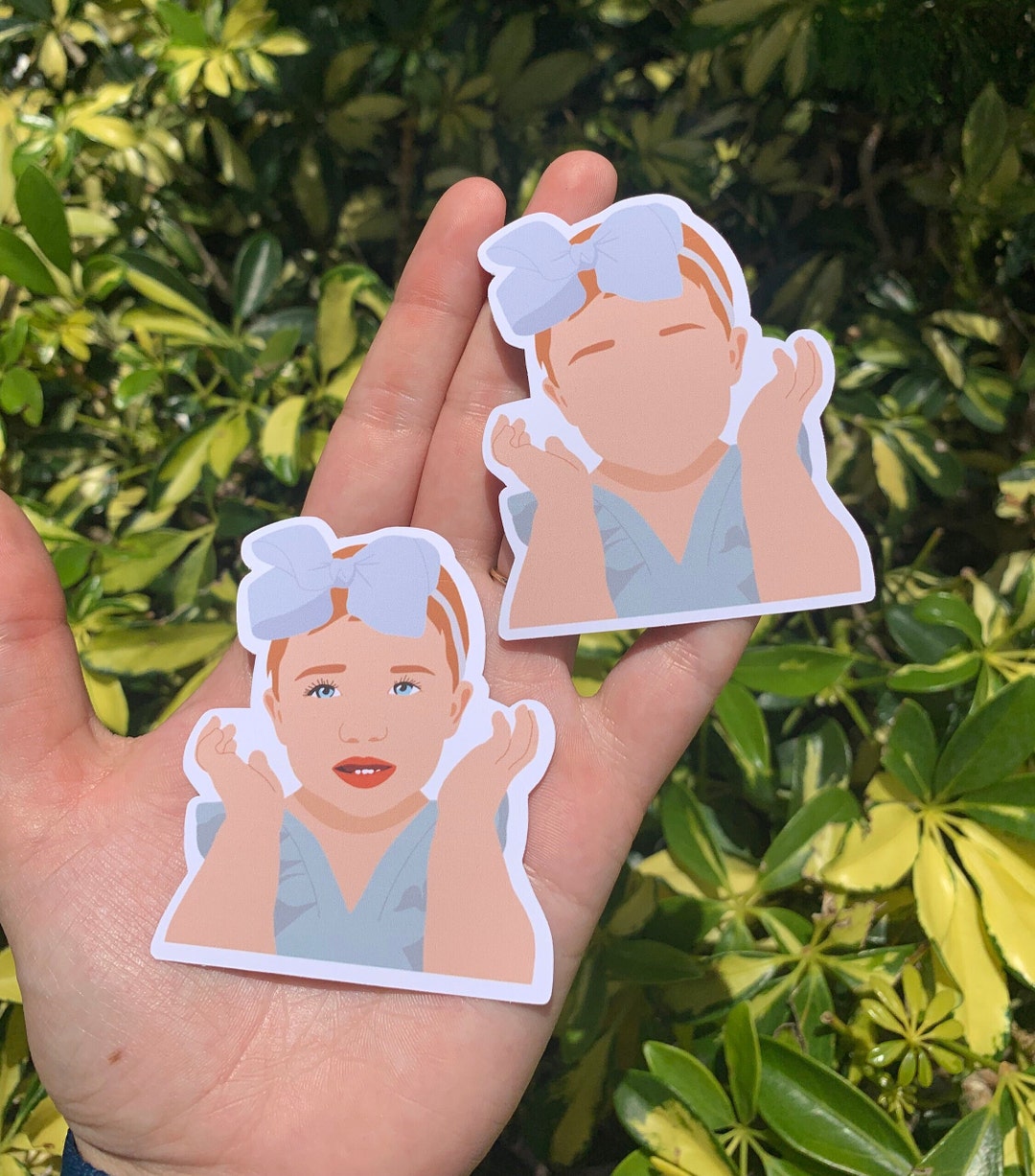 Personalized Stickers/ Custom Drawn Photo Sticker/ Photo - Etsy