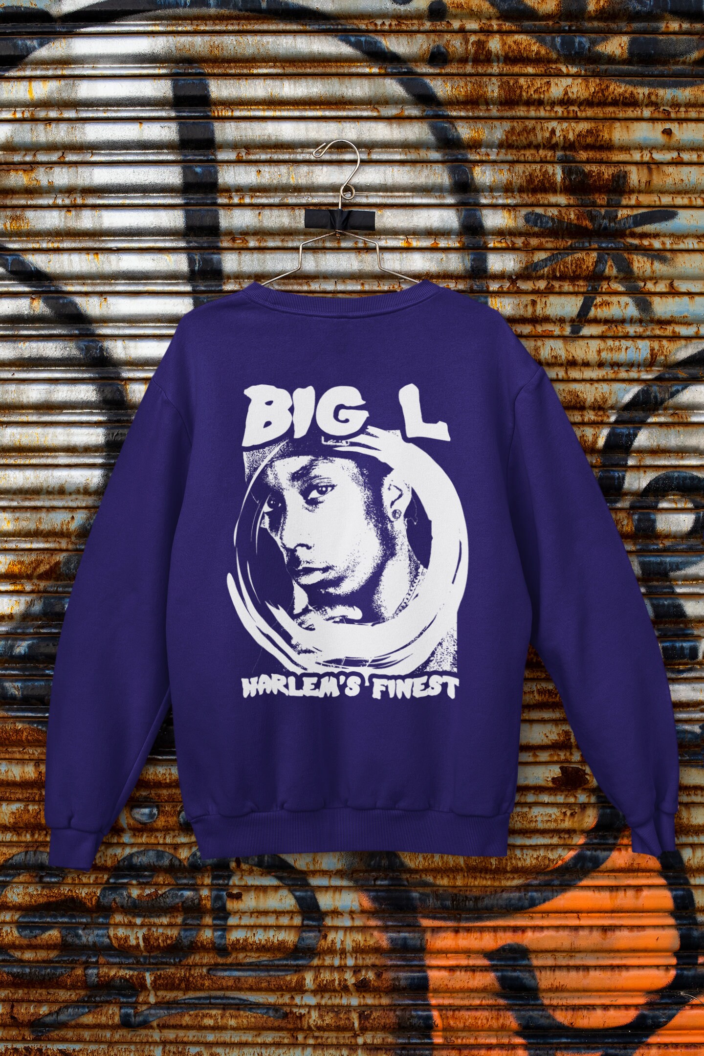 Big L Hip Hop Clothing Sweatshirt Fashion Streetwear Rapper | Etsy