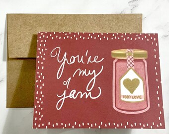 You're My Jam Card - Etsy