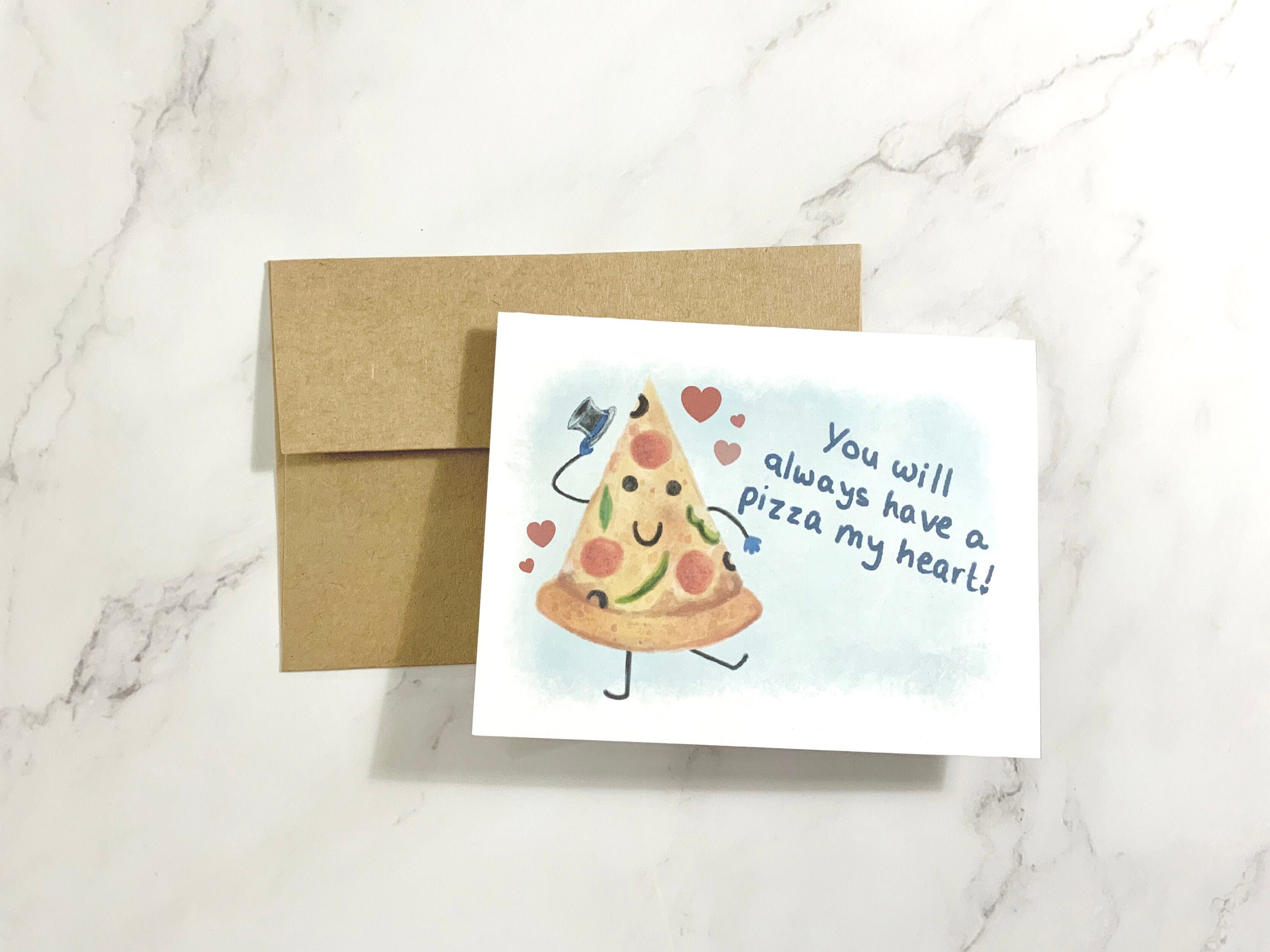 You'll Always Have A Pizza My Heart Pizza Lover Pun | Etsy