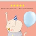 Five Star Brother Greetings Card - Etsy