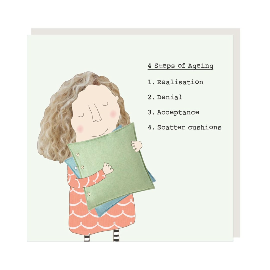 Scatter Cushions Birthday Card for Her - Etsy