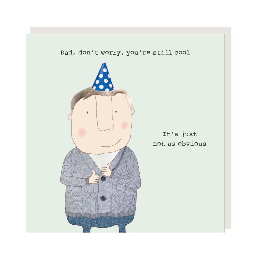Dad Cool Birthday Card for Dad - Etsy