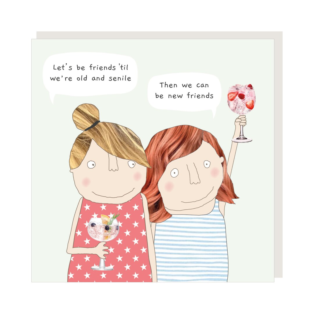 New Friends Greetings Card - Etsy