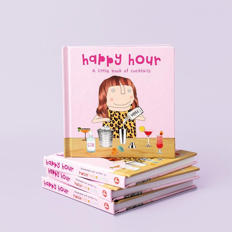 Happy Hour Cocktail Book - Etsy UK