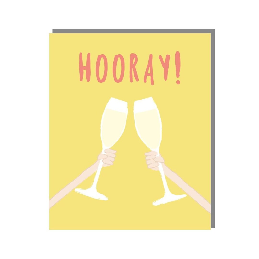 Hooray Congratulations Card - Etsy