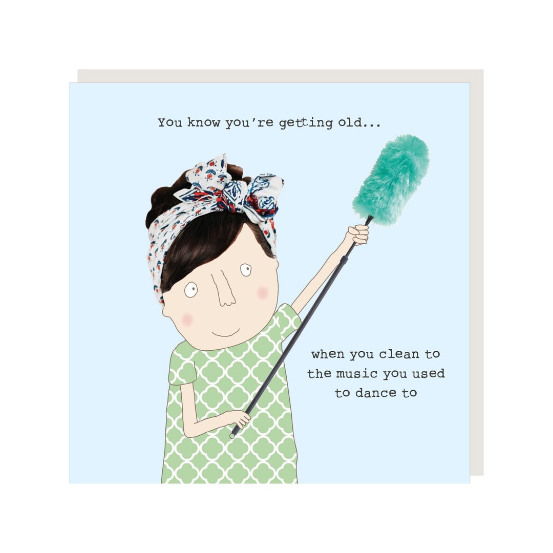 Clean Birthday Card | Birthday Card for Her - Etsy