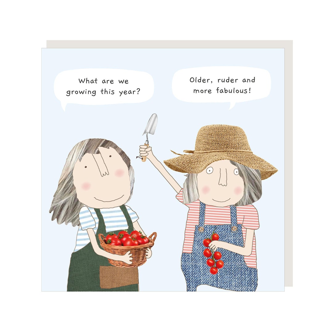 Growing Birthday Card | Funny Birthday Card for Her - Etsy UK