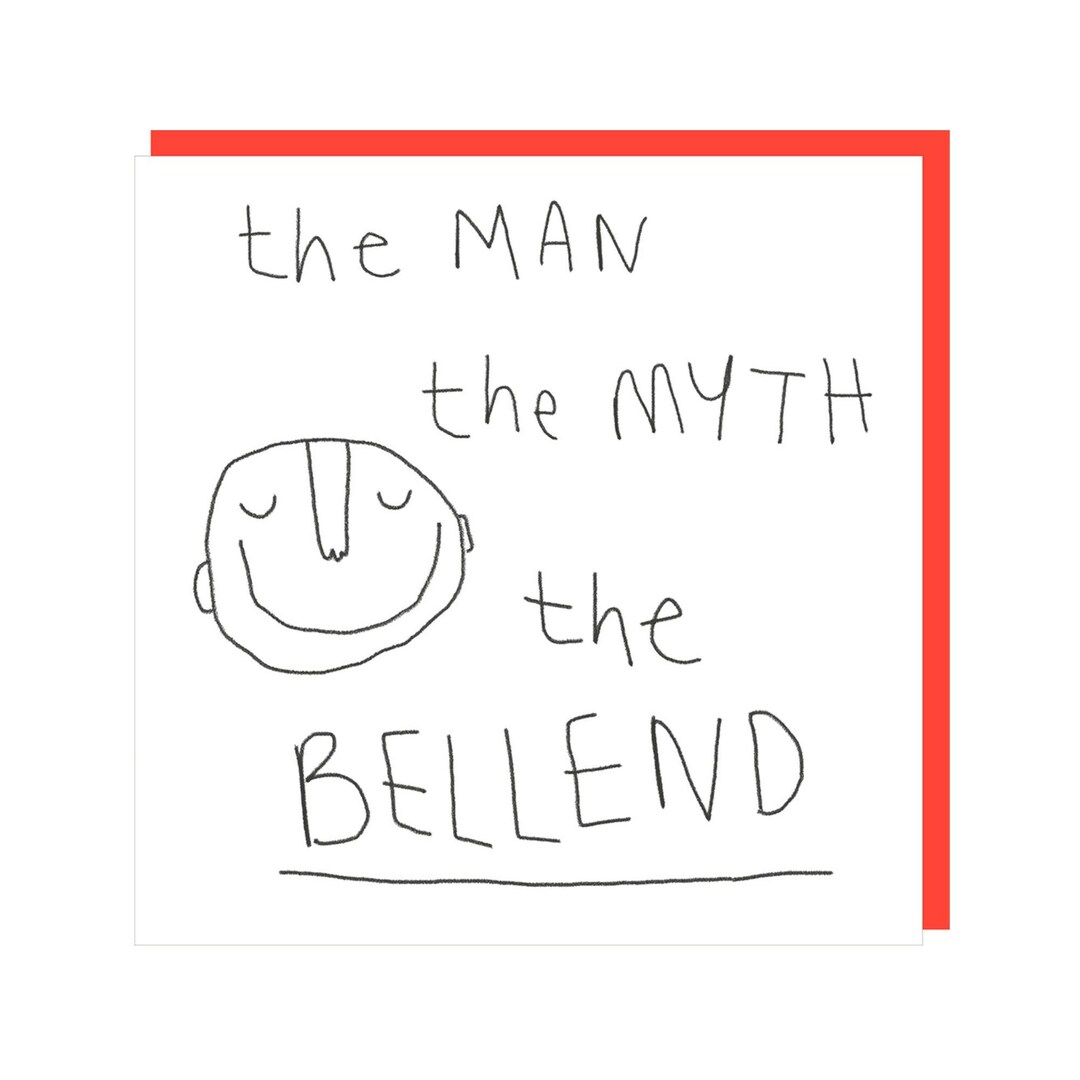 The Myth | Funny Birthday Card - Etsy