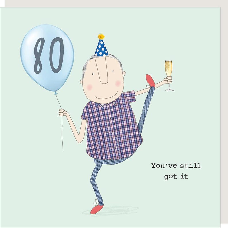 80th Birthday Card for Him | Boy 80 Still Got It - Etsy UK