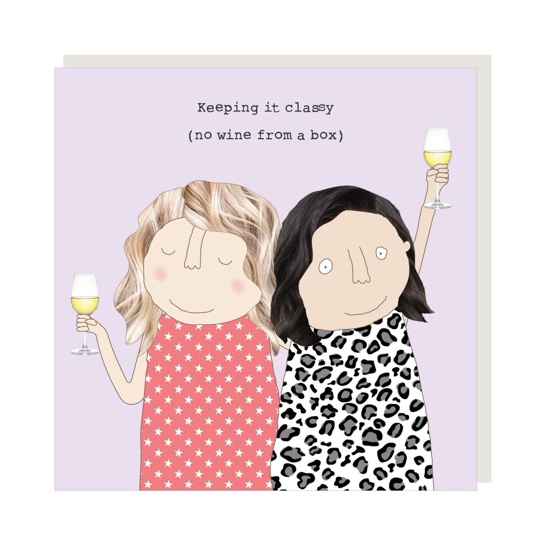 Keeping It Classy Greetings Card - Etsy