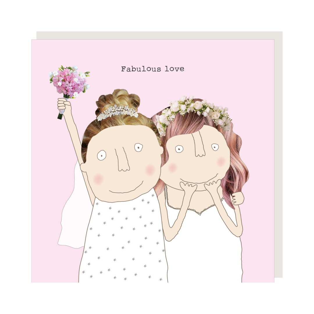 Fabulous Wedding Greetings Card | LGBTQ Wedding Card - Etsy