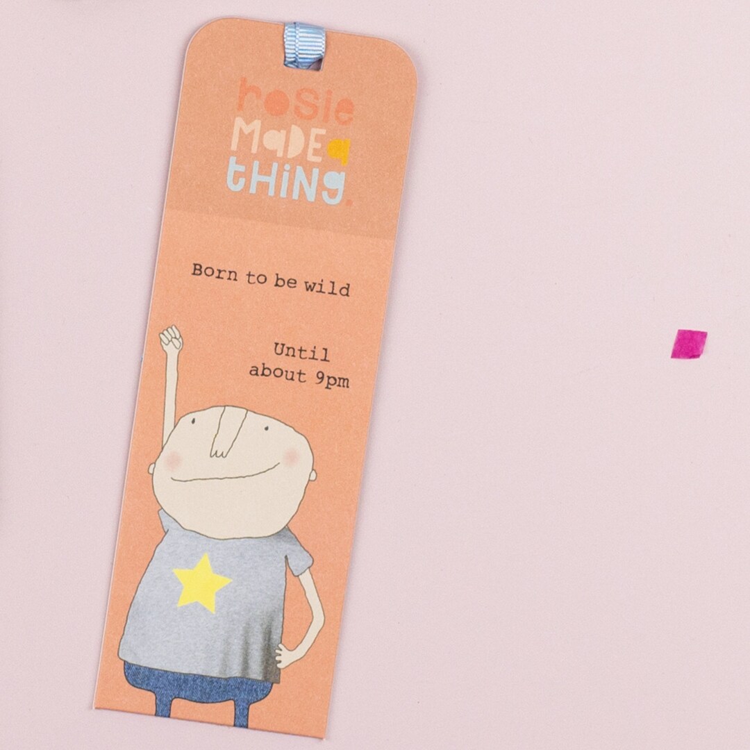 Wild Until 9pm Boy Bookmark | Bookmark for Men | Gift for Him - Etsy