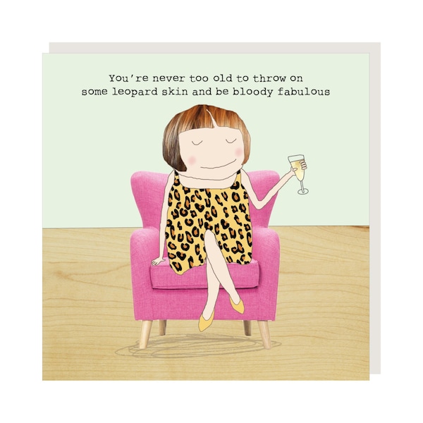 Leopard Card - Etsy UK