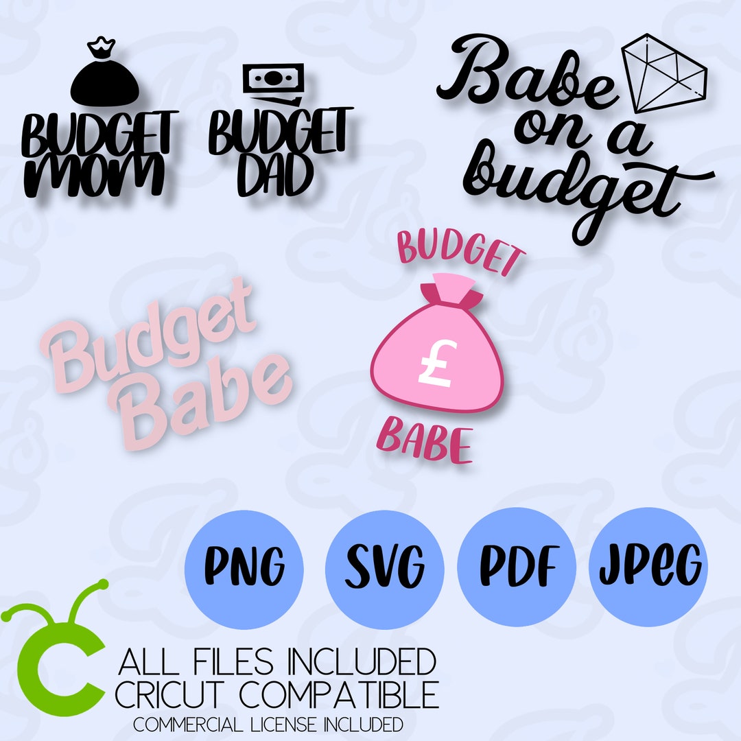 Budget Book SVG Budget Binder Instant Download Cover Savings - Etsy ...