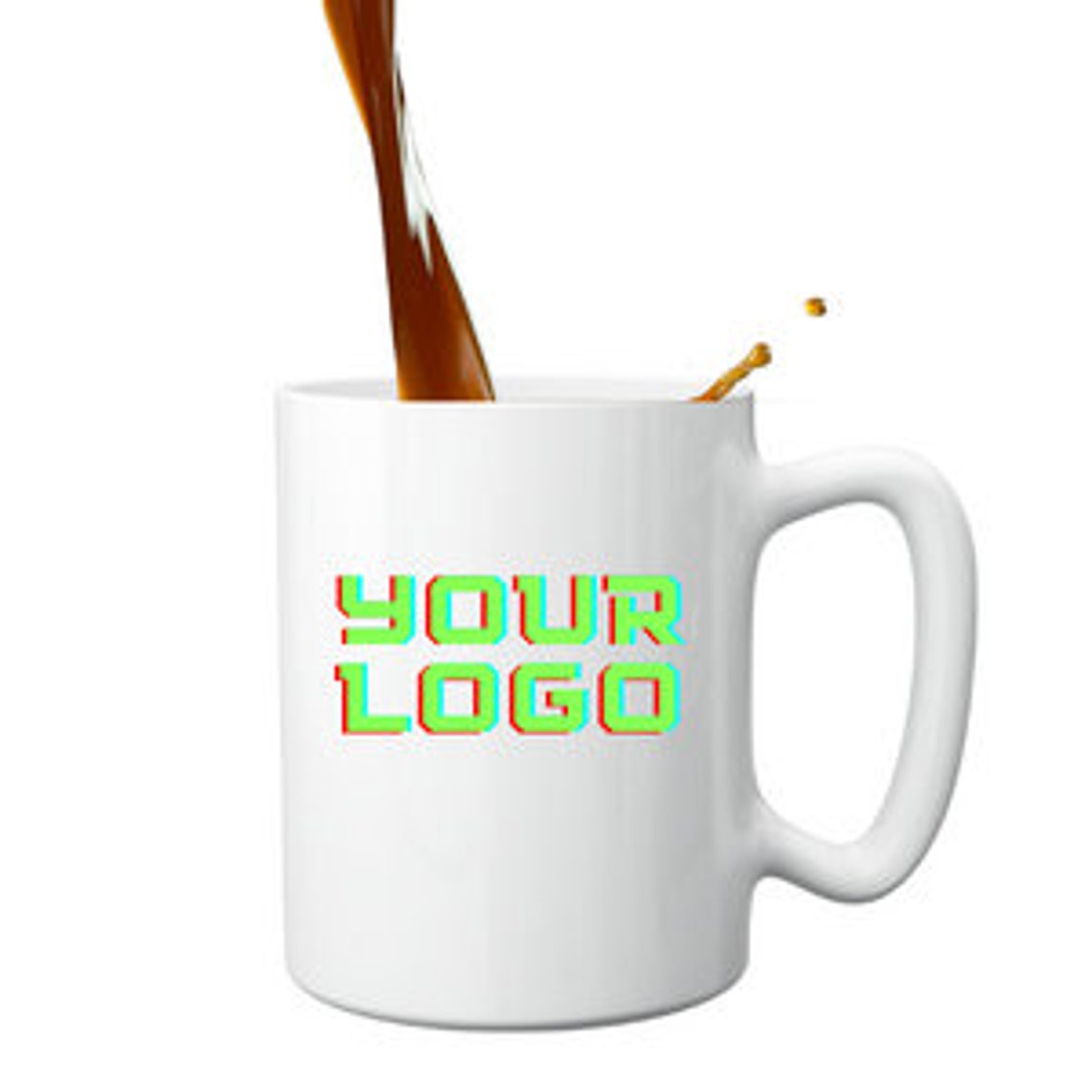 Custom Mug Logo Logo Mug Logo Mug Personalized Logo Mug | Etsy