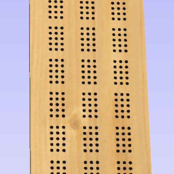 Cribbage Board Pattern - Etsy