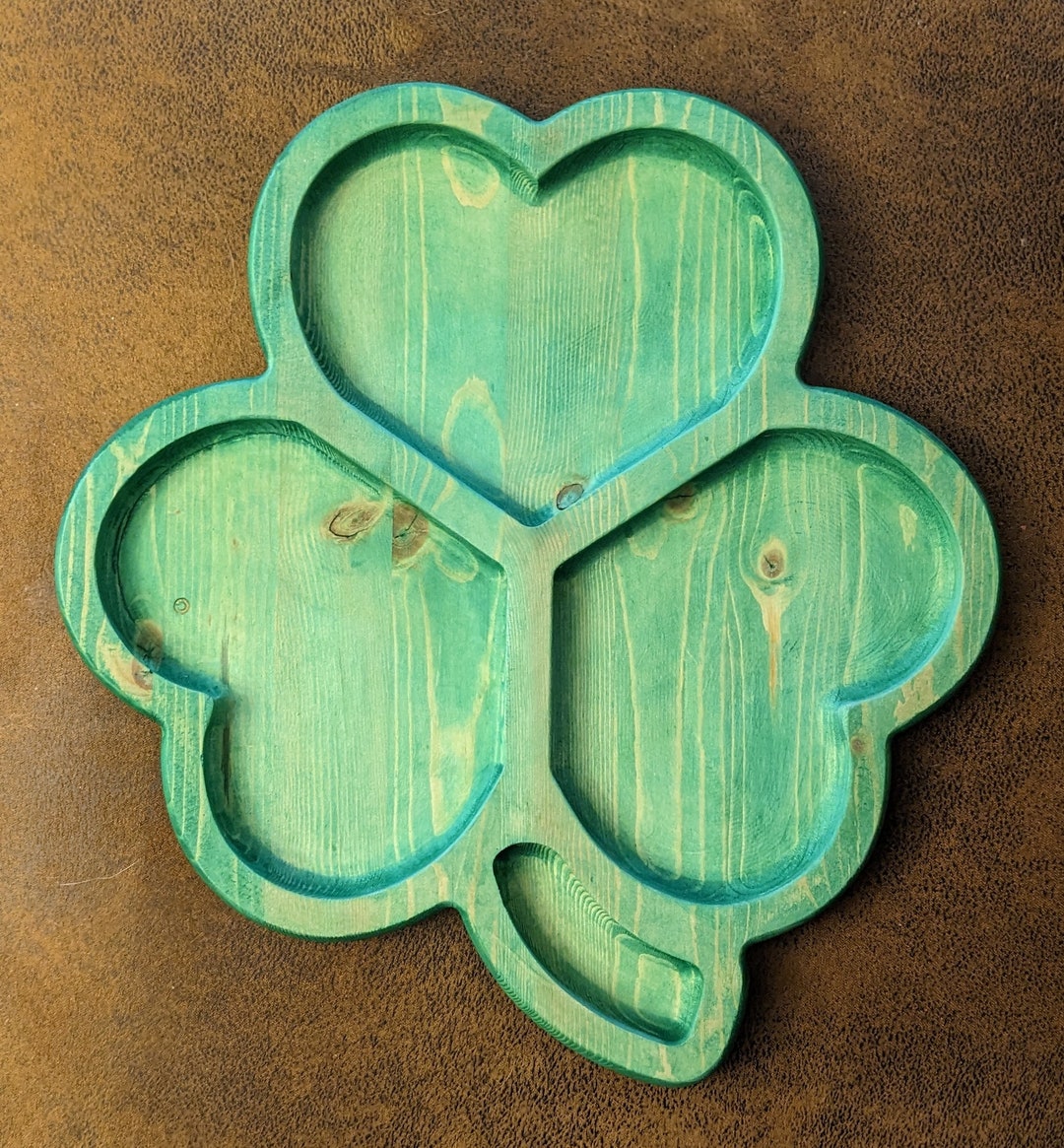 Shamrock Tray - Files for CNC Router (crv, Ai, Svg, Dxf, Pdf, Eps) - Etsy