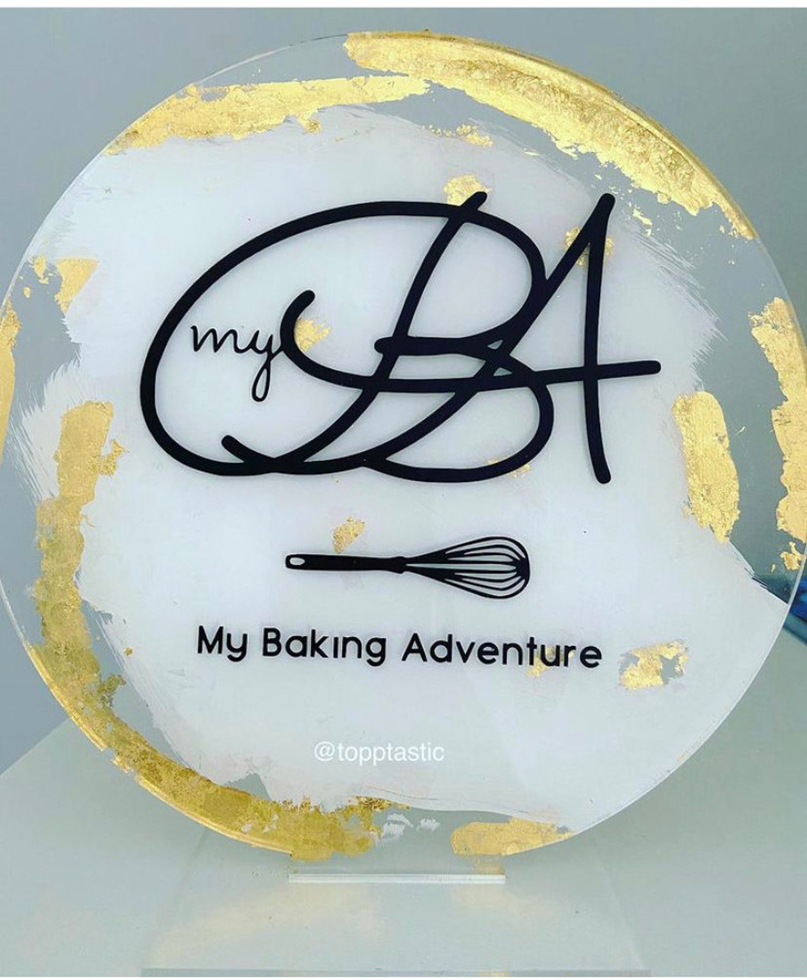 8 Inch Acrylic Logo Stand/ Business/ Logo/ Display/ Backdrop/ - Etsy UK