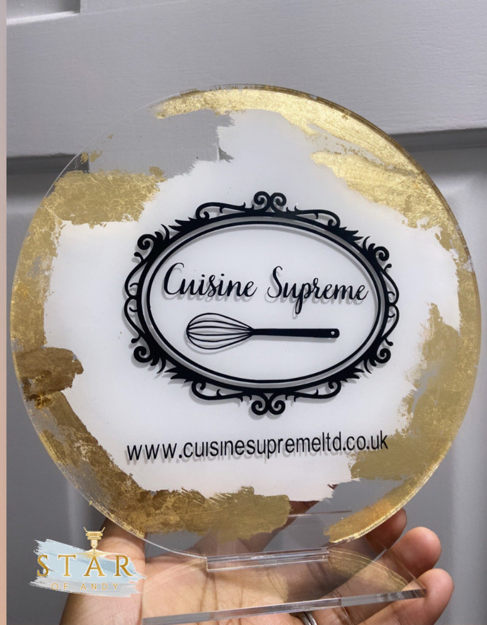 8 Inch Acrylic Logo Stand/ Business/ Logo/ Display/ Backdrop/ - Etsy UK