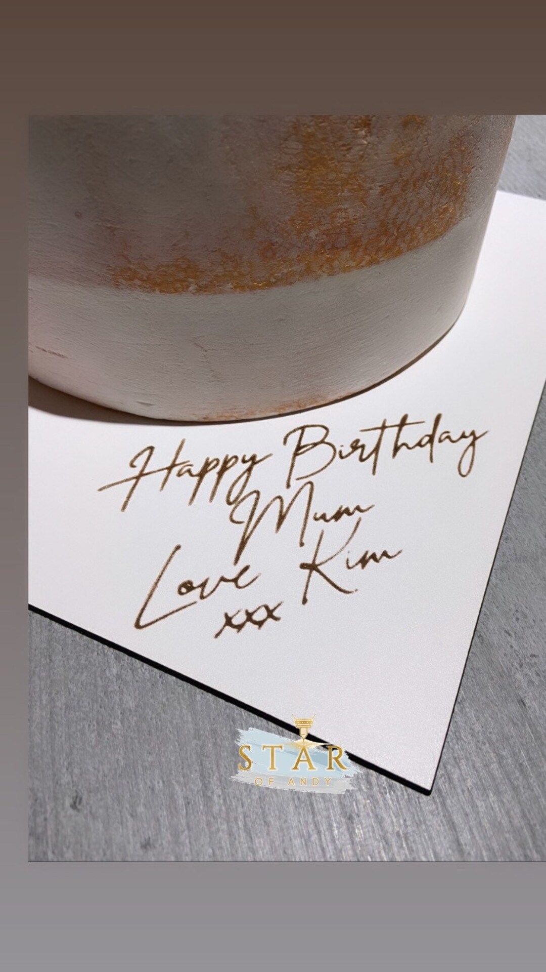 ENGRAVED, Message Cake Board - Etsy UK