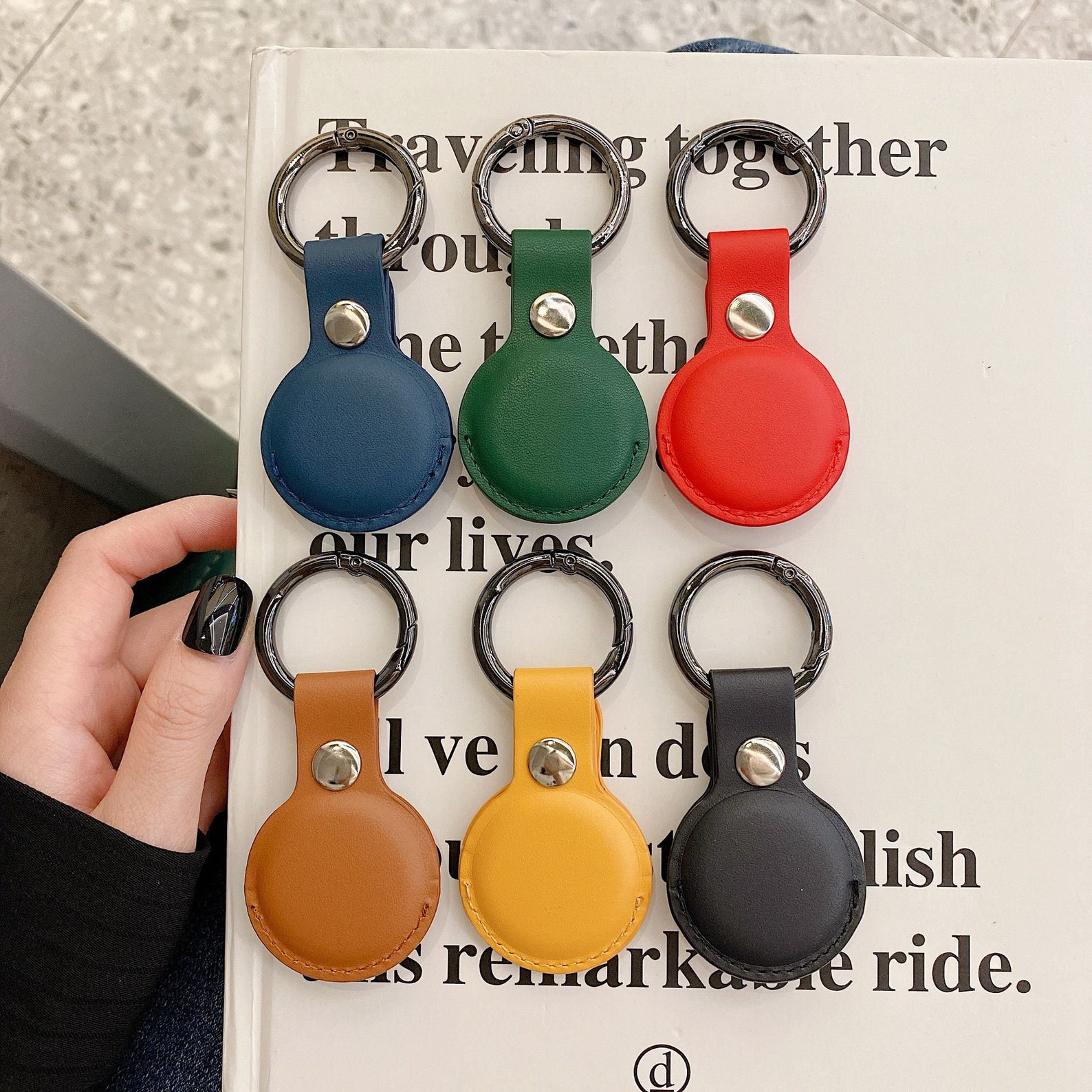 Leather AirTag Case AirTag Case Holder Silicone AirTag | Etsy