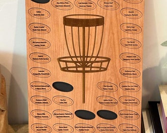 Disc Golf Temporary Tattoo Sticker set of 2 - Etsy