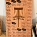Customizeable Personalized Disc Golf Course Tracker Board - Etsy