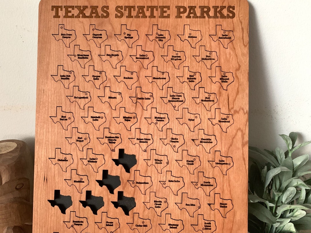 TX State Parks Tracker Sign | Texas State Park Board | Wooden St Park ...
