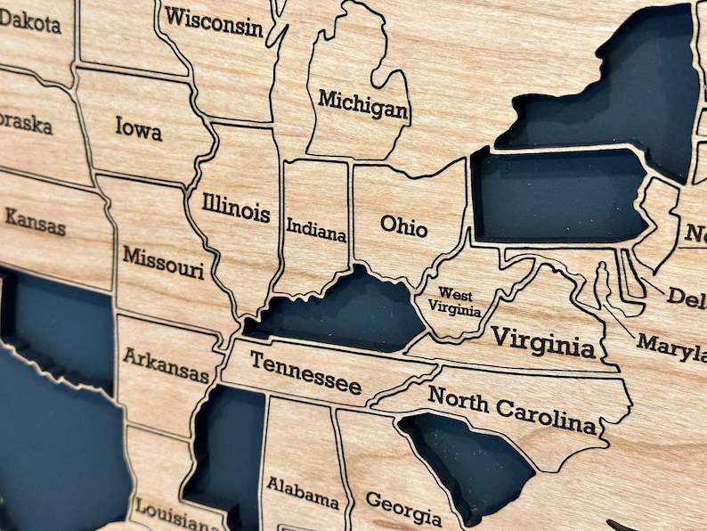 Personalized Bike in 50 States Tracker Track Which US States - Etsy