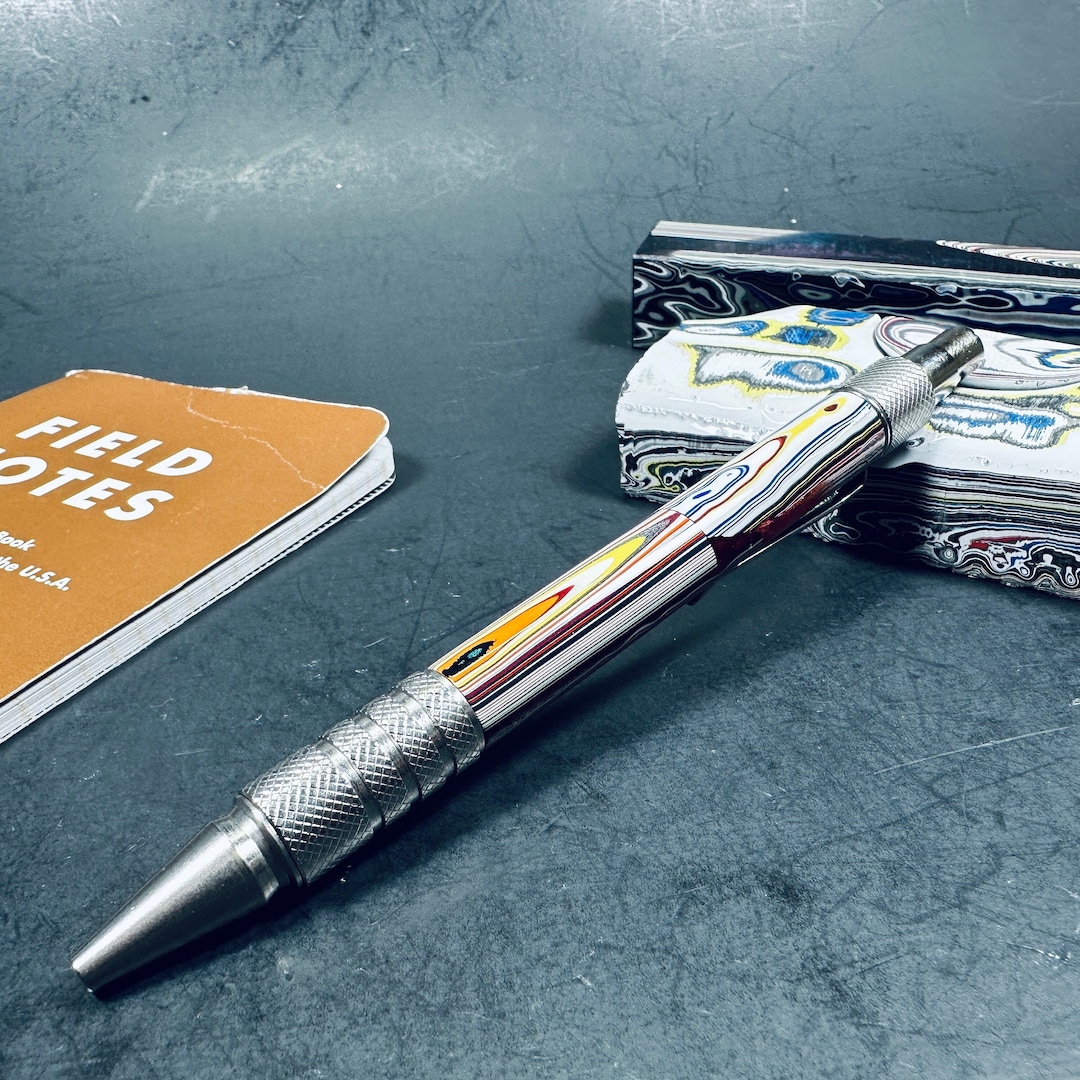 Handmade Fordite Pen - Kenworth - Truck Pen - Ballpoint - Gifts for Her ...