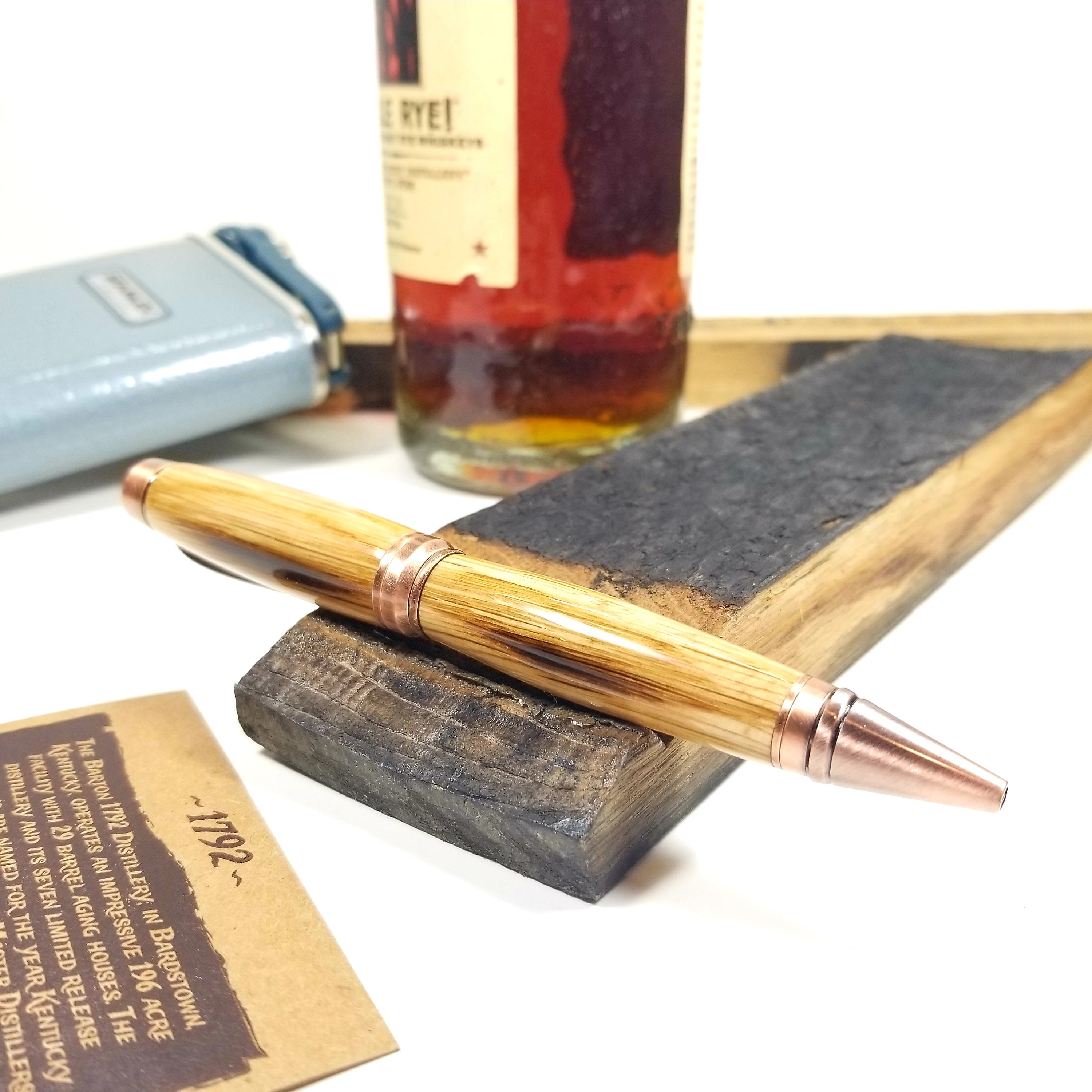 Handmade Wooden Pen Barton 1792 Barrel Stave Bourbon - Etsy