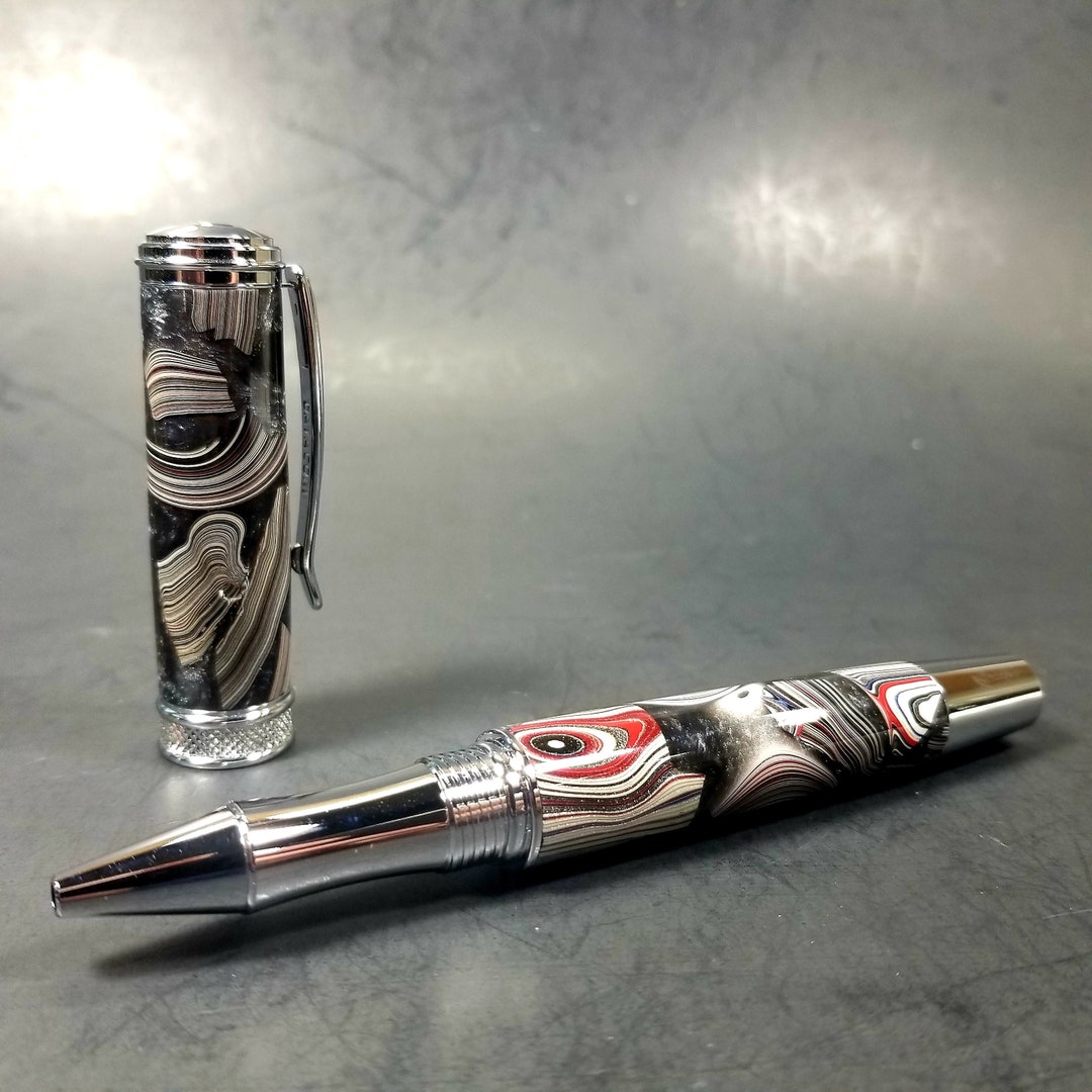 Handmade Fordite Pen F150 Raptor Fordite Rollerball Custom Graduation ...
