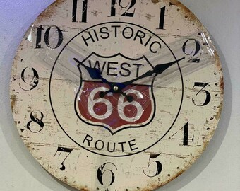 Route 66 Clock | Etsy