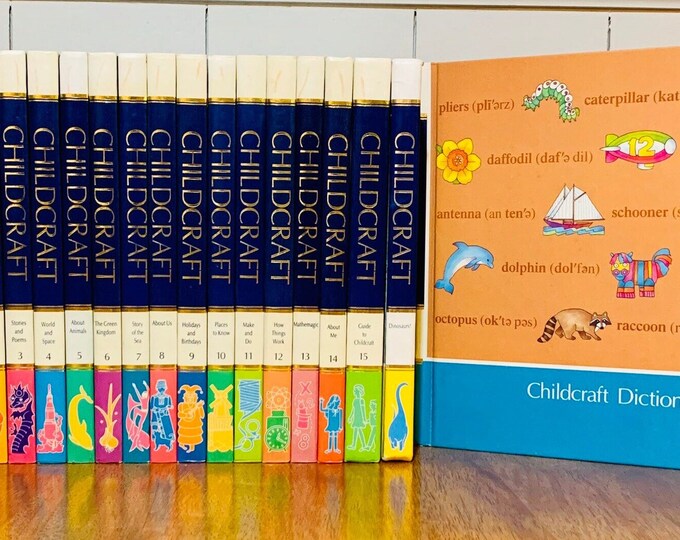 1994 CHILDCRAFT How and Why Encyclopedia/reference Book Set, 17 Volumes ...