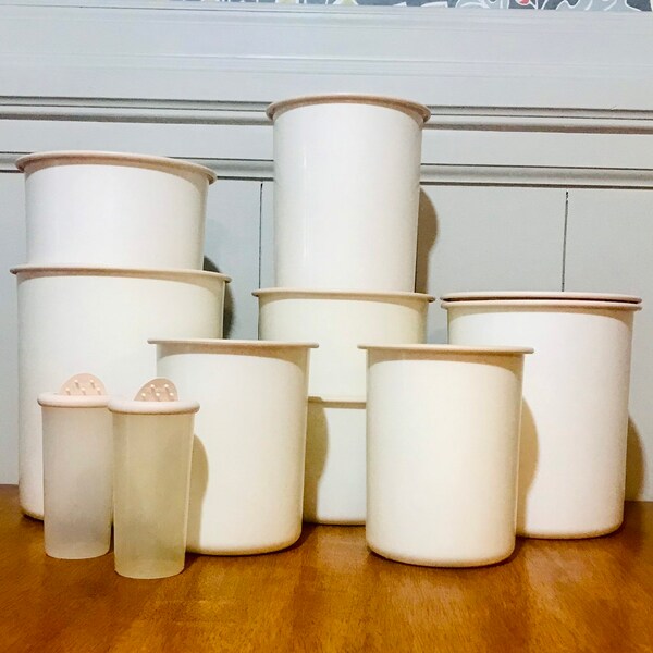 Tupperware Canister - Etsy