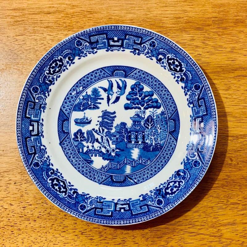 Willow Pattern Plate - Etsy
