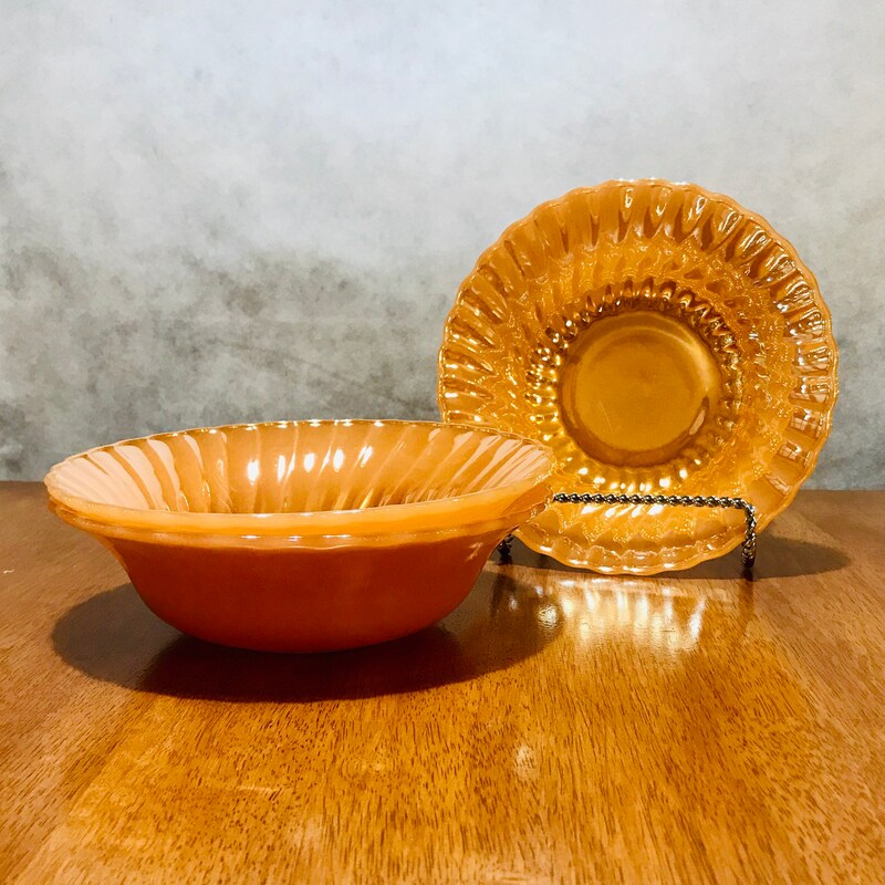 Orange Fire King - Etsy