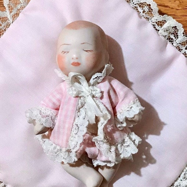 Porcelain Baby Doll - Etsy