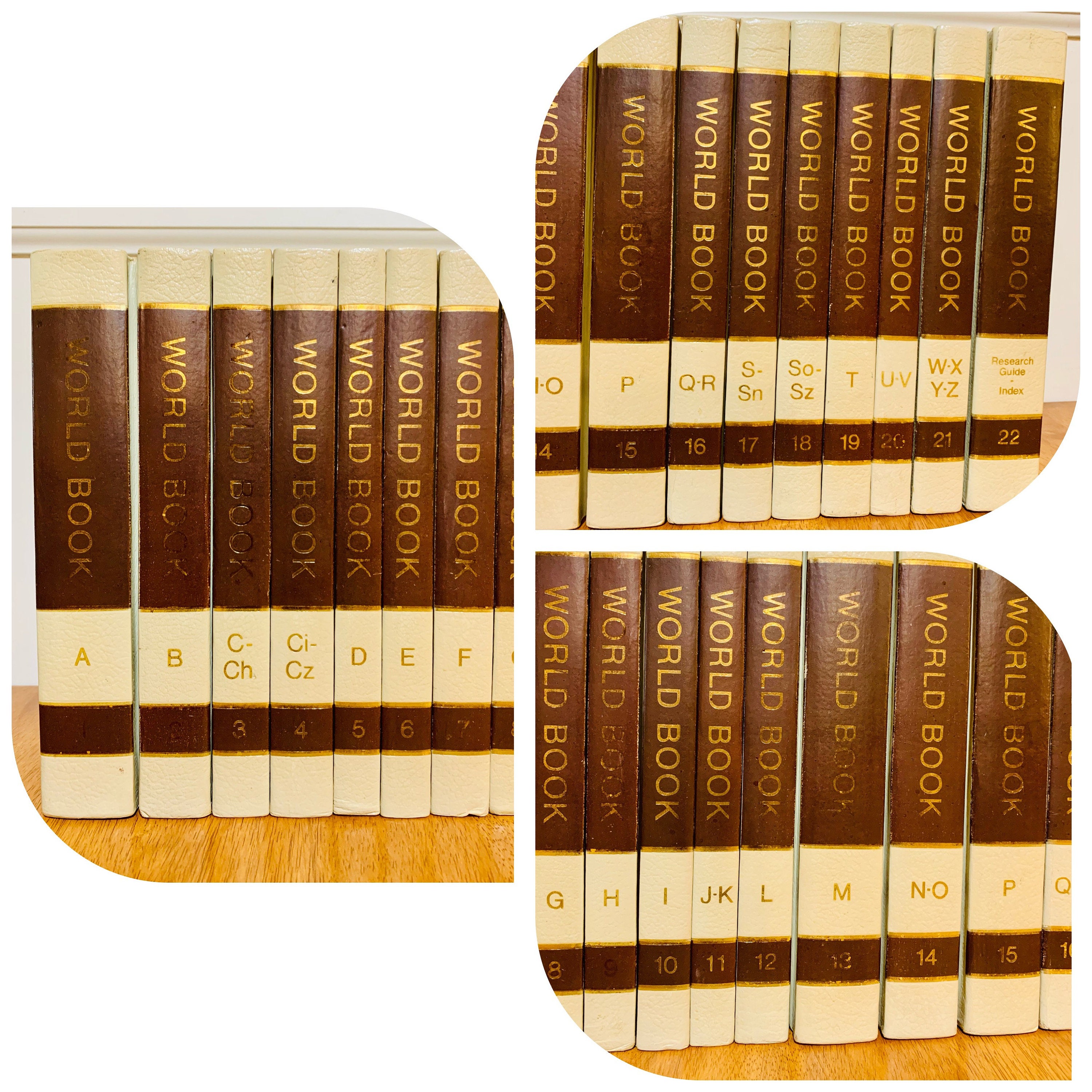 1978 World Book Encyclopedia Set Complete 22 Volume Set - Etsy